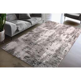 Obsession Teppich &raquo;Avantgarde 107&laquo; rechteckig 8 mm H&ouml;he modernes Design, waschbar, In- und Outdoor, Balkon, Terrasse grau Polyester B : 230cm 1 Stk., 8mm, L: 