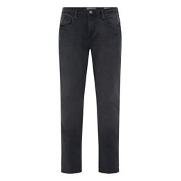 Blend Herren Slim-fit-Jeans "BHTWISTER SLIM/REG", schwarz, Gr. 33, Abriebeffekte, Denim/Jeans, Obermaterial: 86% Baumwolle, 10% Polyester, 2%