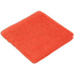 G&ouml;zze Handt&uuml;cher &raquo;Berlin&laquo; orange Frottier, Obermaterial: 100% Baumwolle B/L: 50cmx100cm, 2 Stk., Frottier