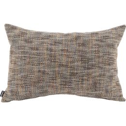 HOCK Dekokissen &raquo;Refosco&laquo; mit feinem Karomuster, Kissenh&uuml;lle mit F&uuml;llung, 1 St&uuml;ck braun Polyester B/L: 40cm x 60cm, 1 Stk.