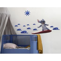 Komar Wandtattoo &raquo;Disney Stitch Live Action&laquo; 70 x 50 cm (Breite x H&ouml;he) bunt B/H/T: 70cm x 50cm, Disney
