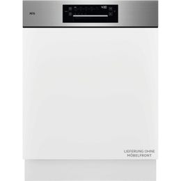 AEG teilintegrierbarer Geschirrsp&uuml;ler 9000 &raquo;GT9200X2SCM&laquo; Leise Sp&uuml;lmaschine 38 dB kraftvoll gegen Eingebranntes EEK A-10 % wei&szlig; EINGEBRANNTES IN 90 