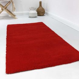 Esprit Wollteppich &raquo;Greenwood Rug, ESP-24391&laquo; rechteckig 2 mm H&ouml;he modern, kuschelig aus Schurwolle, pflegeleicht, Wohn-, Schlafzimmer rot Wolle B : 70cm 1 