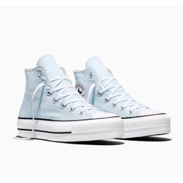 Converse Damen Sneaker "CHUCK TAYLOR ALL STAR LIFT PLATFORM", Gr. 37,5, blau, Textil, Schuhe