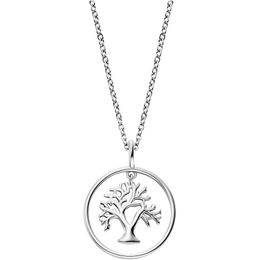 Engelsrufer Damen Kette mit Anh&auml;nger &raquo;Lebensbaum&laquo; Made in Germany silber Silber 925 (Sterlingsilber), L: 50 B: 1,33mm