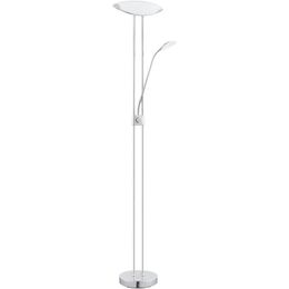 Eglo Stehlampe &raquo;BAYA LED Stehlampe - Stahl - LED;LED;LED - 20W;2,5W;2,5W - IP20&laquo; LED-Modul 1 Stk. Warmwei&szlig; Standleuchte, Leselampe, Wohzimmer, 
