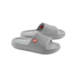SCHUZZ Damen Sandale "Claquette", Gr. 41, grau, Obermaterial: 100% Gummi rubber., Schuhe