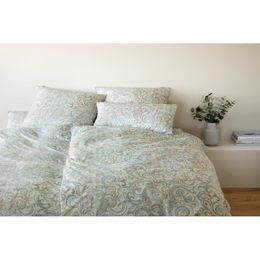 Elegante Bettw&auml;sche &raquo;Grace&laquo; 2 angenehmes Hautgef&uuml;hl bunt Mako-Jersey, Obermaterial: 100% Baumwolle B/L: 155cm x 220cm, 1 Stk., 1 Stk., Mako-Jersey, B/L: 80cm x