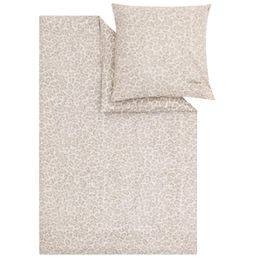 s.Oliver Junior Bettw&auml;sche &raquo;Satin-Flanell Kombi-Bettw&auml;sche s.Oliver&laquo; 2 mit glatter Satin- und kuscheliger Flanellseite beige Mako-Satin, Obermaterial: