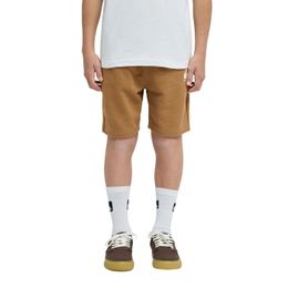 Quiksilver Jungen Bermudas "Easy Day", braun, Gr. 10, Obermaterial: 55% Baumwolle, 45% Polyester., Hosen