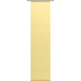 Neutex for you! Schiebegardine &raquo;Libre-ECO&laquo; Paneelwagen 1 Stk. tlg. nach Ma&szlig; gelb Jacquard, Polyester 125cm, Paneelwagen, 60cm