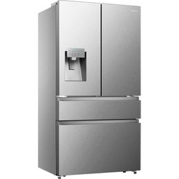 HISENSE French Door &raquo;RF728N4SASE&laquo; 178,5 cm hoch 91,4 cm breit silber Rechtsanschlag