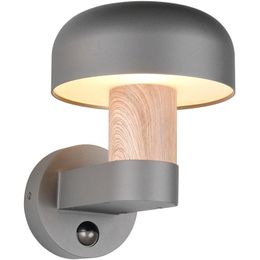 Trio Leuchten Au&szlig;en-Wandleuchte &raquo;FRASER, Fassadenbeleuchtung Laterne Pilzform, exkl 1x E27 max 10W IP54&laquo; E27 1 Stk. warmwei&szlig; - kaltwei&szlig; Hauswand 