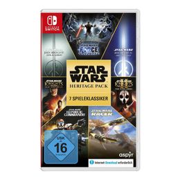 Spielesoftware &raquo; Heritage Pack&laquo; Nintendo Switch 7 Spiele (5 auf Cartridge, 2 als Download) transparent Tun Sie all dies und mehr mit dem Star Wars 