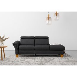 OTTO home Recamiere &raquo;Lindgren&laquo; wahlweise motorische TV-Funktion, Bettkasten und Kopfteilverstellung grau 100% Polyester B/H/T: 206cm x 84cm x 93cm, 