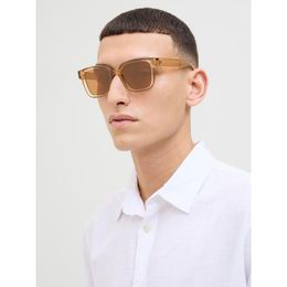 Jack & Jones Jack & Jones Herren Sonnenbrille &raquo;JACPONTUS SUNGLASSES NOOS&laquo; braun Einheitsgr&ouml;&szlig;e