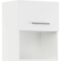 IMPULS K&Uuml;CHEN Klapph&auml;ngeschrank &raquo;"Valencia", in vier Breiten, H&ouml;he: 57,9 cm&laquo; vormontiert, mit Klappt&uuml;r und offener Nische wei&szlig; Dekorfolie, 