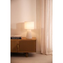 LeGer Home by Lena Gercke Tischleuchte &raquo;Lienne&laquo; E14 1 Stk. H&ouml;he 45 cm, &Oslash; 25 cm, E14, Textilschirm, Schnurzwischenschalter beige 1, &Oslash; 25cm H: 45cm, 1 