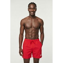 Reebok Herren Badeshorts &raquo;"Yale"&laquo; mit Kordelzug und elastischem Bund, mit Logo, basic rot S, N-Gr