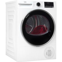 Beko W&auml;rmepumpentrockner &raquo;B3T42249S&laquo; SteamCure-Dampffunktion f&uuml;r schonende Pflege und Frische wei&szlig; AquaWave Schontrommel &ndash; besonders schonendes 