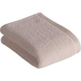 Vossen Badetuch &raquo;High Line&laquo; beige Walkfrottee, Obermaterial: 100% Baumwolle B/L: 67cmx140cm, 1 Stk., Walkfrottee