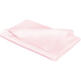 Fleuresse Betttuch &raquo;Colours&laquo; offenes Bettlaken rosa Mako-Satin, Obermaterial: 100% Baumwolle B/L: 220cm x 260cm, 1 Stk., Mako-Satin, 220x260 15cm