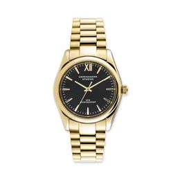 Copenhagen Studios Damen Quarzuhr &raquo;Classic Round Watch&laquo; Armbanduhr, Damenuhr, Edelstahlarmband, analog Einheitsgr&ouml;&szlig;e