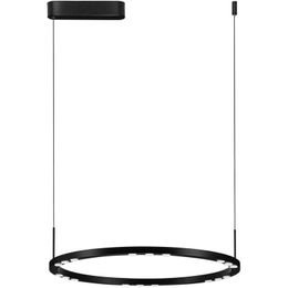 NOVA LUCE Pendelleuchte &raquo;LUNETTE&laquo; LED-Modul 1 Stk. Warmwei&szlig; 6, &Oslash; 60cm H: 150cm, 1 Stk.