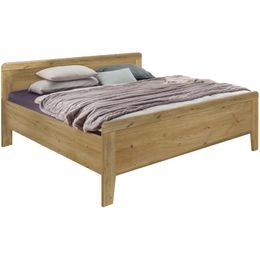 Wiemann Holzbett &raquo;Bern&laquo; 4-fach Liegeh&ouml;henverstellung beige Liegefl&auml;che L&auml;nge B: 200cm x 140cm, H&ouml;he Bett: 88cm H&ouml;he Fu&szlig;teil: 65cm, ohne Matratze