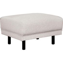 Home Affaire Polsterhocker &raquo;AGNIA B/T/H: 70/64/43 cm&laquo; passend zur Serie, auch in Cord und Boucl&eacute; beige 100% Polyester B/H/T: 70cm x 43cm x 64cm, 
