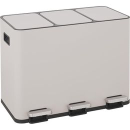 OTTO home M&uuml;lleimer &raquo;Garrin, Soft Close, Fassungsverm&ouml;gen 3x 15 Liter&laquo; 3 Beh&auml;lter M&uuml;lltrennsystem mit 3 separaten Innenbeh&auml;ltern und Fu&szlig;trittpedalen 