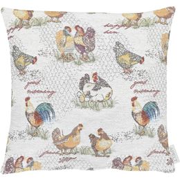 Apelt Dekokissen &raquo;6902&laquo; Kissenh&uuml;lle ohne F&uuml;llung, 1 St&uuml;ck bunt Baumwolle, Polyester B/L: 40cm x 40cm, 1 Stk.
