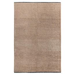 Kayoom Teppich &raquo;Trendy Touch 425&laquo; rechteckig 8 mm H&ouml;he Kurzflor, Modernes Muster, Vegan, Wohnzimmer beige Polyester B : 150cm 1 Stk., 8mm, L: 230cm
