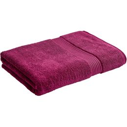Christy Badet&uuml;cher &raquo;SUPREME&laquo; Premium-Badet&uuml;cher in Luxusqualit&auml;t, 650g/m&sup2;, 90x165cm, 2er Set lila Walkfrottier, Obermaterial: 100% Baumwolle B/L: 90cmx165cm, 