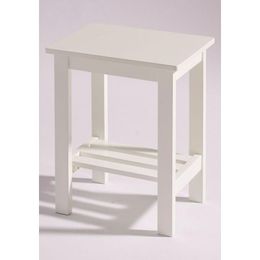 OTTO home Beistelltisch &raquo;Trendy&laquo; in unterschiedlichen Farbvarianten, Breite 40 cm wei&szlig; B/H/T: 40cm x 48cm x 30cm