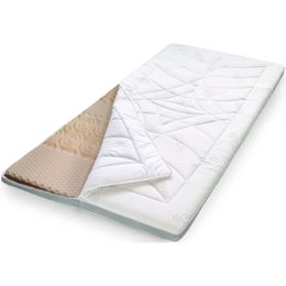 Stendebach Topper &raquo;Topper Softtop Luxus TENCEL Kaltschaum&laquo; mit besonders weichem Schulter- und Fu&szlig;bereich grau Kaltschaum flexibel, B/L: 180cm x 200cm (1 Stk.)