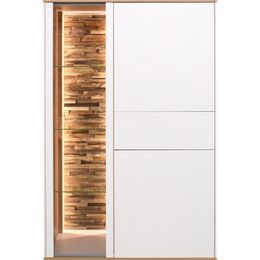 M&auml;usbacher Highboard Faro Highboard B 101 cm, inkl.Beleuchtung, Push to open Funktion wei&szlig; B/H/T: 101cm x 147cm x 42cm, 1 Stk., 3 Stk.