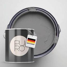 A.S. Cr&eacute;ation Wandfarbe &raquo;Premium Innenwandfarbe PURO Tuchmatt cool grey&laquo; ideal f&uuml;r Wohnzimmer, Schlafzimmer, Flur und K&uuml;che, Farbwelt Grau grau 1 l 1ml