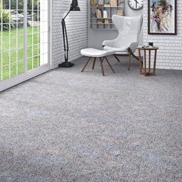 OTTO home Teppichboden &raquo;Caio, Schlinge, Gesamth&ouml;he 8 mm&laquo; rechteckig meliert, Breite 400 cm, strapazierf&auml;hig, Wohnzimmer, Schlafzimmer Kunstfaser B : 
