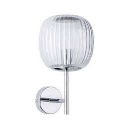 Paulmann Wandleuchte &raquo;Ruya IP44 E14 230V max. 20W Glas&laquo; E14 1 Stk. silber 1, &Oslash; 15cm H: 27cm, 1 Stk.