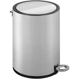 Wenko Kosmetikeimer &raquo;Monza&laquo; 3 Liter schwarz Edelstahl, Kunststoff B/H/T: 24,5cm x 25,5cm x 18,5cm, 3 l
