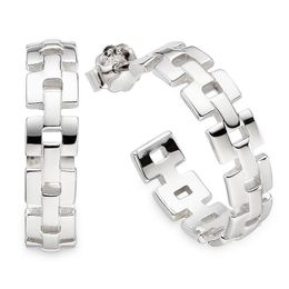 Aniston Jewelry & Watches Damen Aniston JEWELRY & WATCHES Paar Ohrstecker &raquo;Schmuck Geschenk Silberohrstecker&laquo; silber 20,7mm, Silber 925 (
