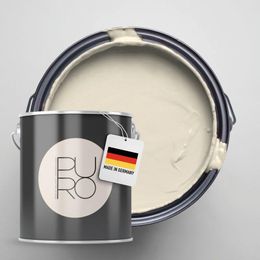 A.S. Cr&eacute;ation Wandfarbe &raquo;Premium Innenwandfarbe PURO Tuchmatt sandy beige&laquo; ideal f&uuml;r Wohnzimmer, Schlafzimmer, Flur und K&uuml;che, Farbwelt Beige beige 1 l 1ml