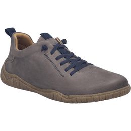 Josef Seibel Herren Schn&uuml;rschuh "Wallace 04, asphalt", Gr. 47, grau, Obermaterial: 100% Rindsleder Leather cow., Schuhe