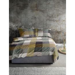 Irisette Bettw&auml;sche &raquo;Meran 8542&laquo; 2 Stk. flauschig bunt Feinbiber, Obermaterial: 100% Baumwolle B/L: 140cm x 200cm, 1 Stk., 1 Stk., Feinbiber, B/L: 90cm x 70cm,