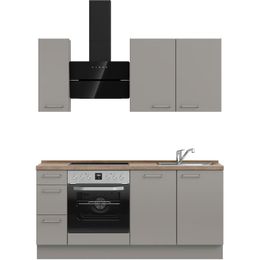 Nobilia K&uuml;chenzeile &raquo;"Laser II", NEU: individuell anpassbar mit gratis Profi-Beratung&laquo; vormontiert, 180 cm breit, optional mit verschiedenen E‐Ger&auml;te-