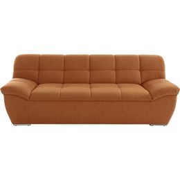 DOMO collection 2-Sitzer &raquo;Lagoa, moderne Sitzheftung, bequem & komfortabel, Breite 211cm&laquo; frei im Raum stellbar, in gro&szlig;er Farbauswahl gold B/H/T: 
