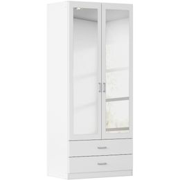 Rauch Kleiderschrank &raquo;Schrank Garderobe Ankleide GAMMA Breiten 91/136/181/226/271/315/360 cm&laquo; in 3 Ausstattungen BASIC/CLASSIC/PREMIUM (inkl. SOFT-