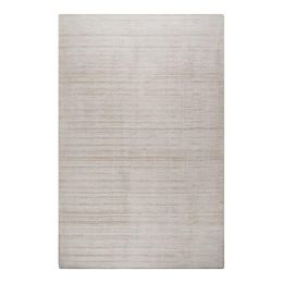 Wecon home Basics Teppich &raquo;Emma&laquo; rechteckig 8 mm H&ouml;he Kurzflorteppich, handgewebt, einfarbig, modern, Wohnzimmer beige Polyester B : 80cm 1 Stk., 8mm,