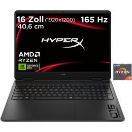 HP Gaming-Notebook &raquo;HyperX OMEN 16-ap1290ng&laquo; 40,64 cm / 16 &prime;&prime; AMD Ryzen 9 GeForce RTX 5060 512 GB SSD NVIDIA GeForce RTX 5060 8GB VRAM